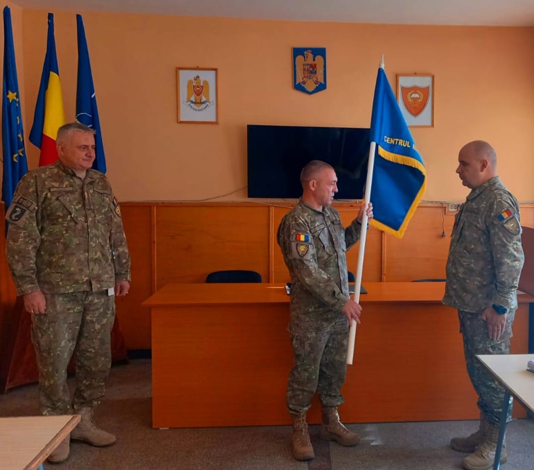 Locotenent-colonel Cristian Mihai, numit în funcția de comandant al ...